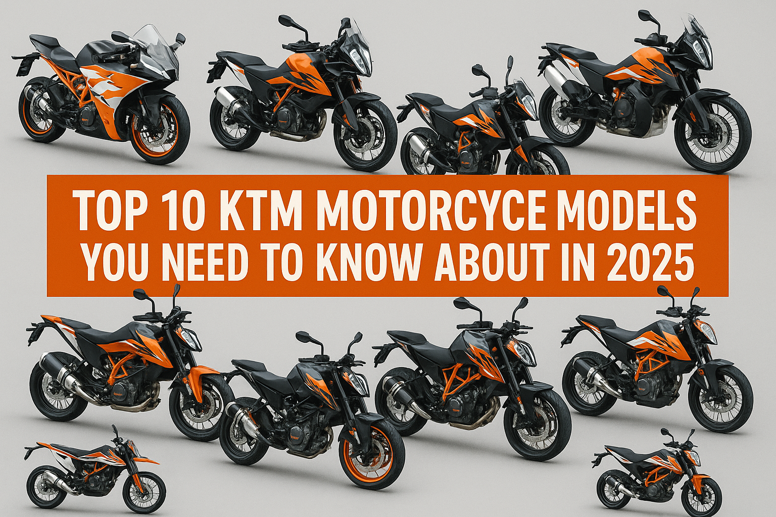 Top 10 KTM Motorcycle Models You Need to Know About in 2025 - IMAGEDSPORTS